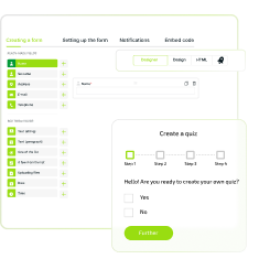 Custom kitchen quiz | Form on the website for ordering a kitchen | QForm